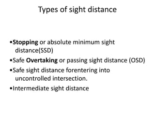 GEOMETRIC DESIGN OF HIGHWAY | PPTX