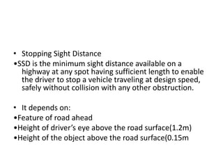 GEOMETRIC DESIGN OF HIGHWAY | PPTX