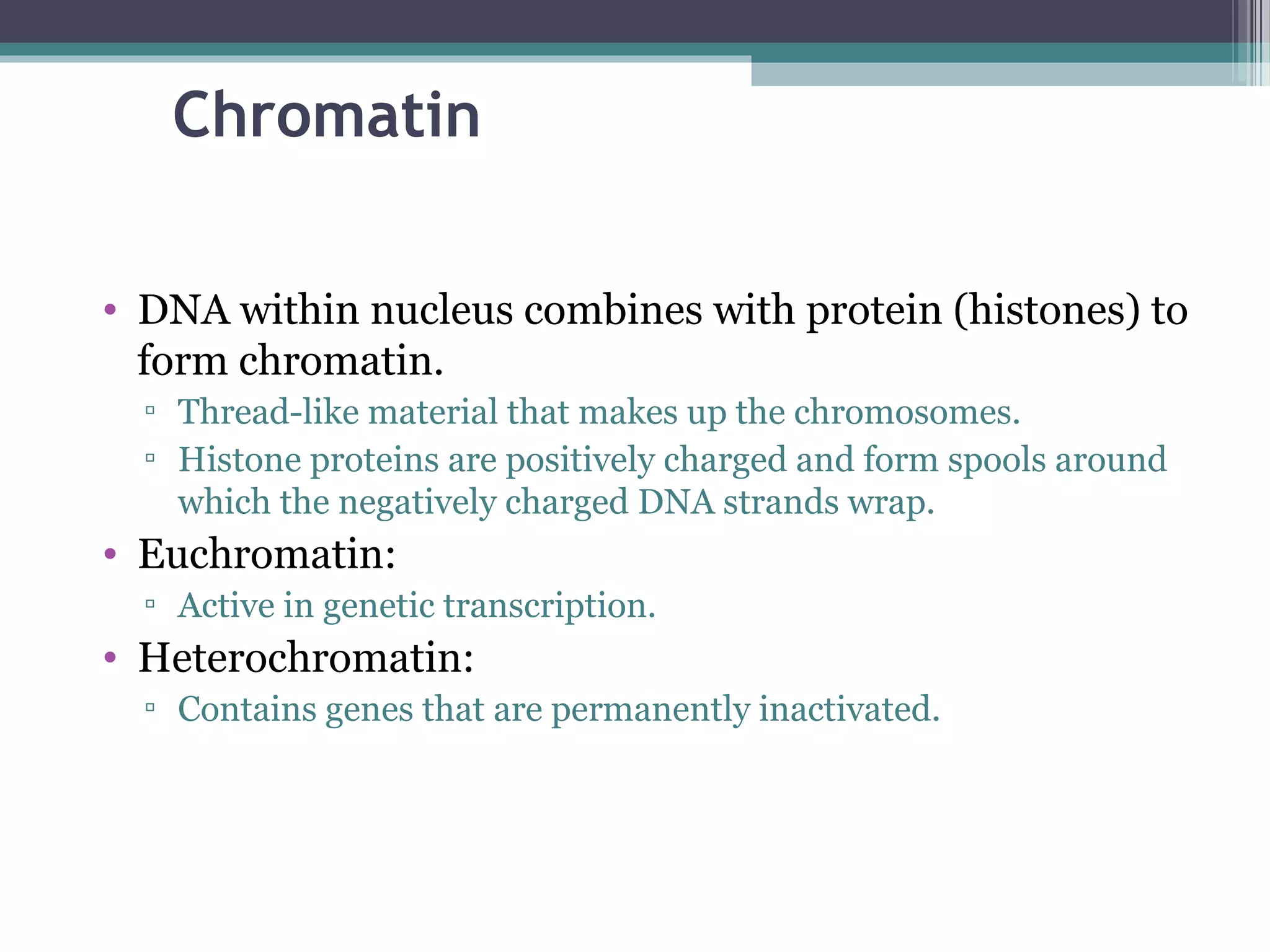 Cell structure and genetic control | PPT
