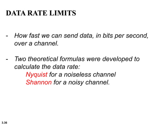 Chp3_Physical Layer computer networking and communication | PPT