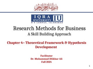 Chapter4 REsearch literatre review and hypothesis.ppt