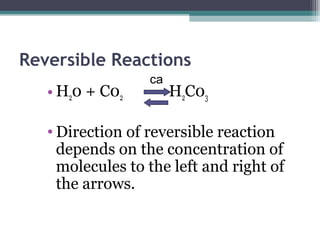 Enzymes and energy | PPT