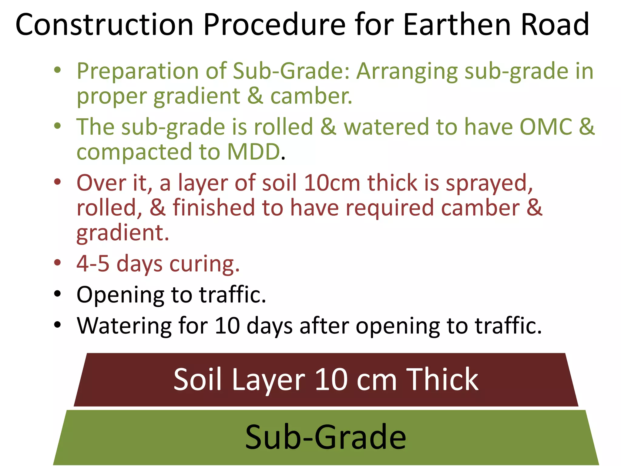 CONSTRUCTION OF ROADS | PPTX