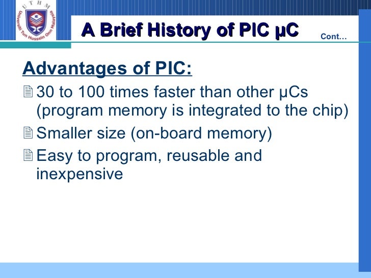 Chp4 Introduction To The Pic Microcontroller Copy