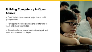 Building Competency and Career in the Open Source World | PPTX
