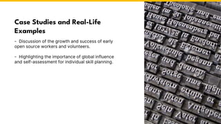 Building Competency and Career in the Open Source World | PPTX