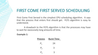 CPU Scheduling | PPTX | Operating Systems | Computer Software and ...