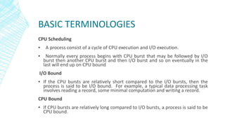CPU Scheduling | PPTX | Operating Systems | Computer Software and ...