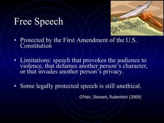 Chp 5 ethical public speaking | PPT