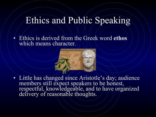 Chp 5 ethical public speaking | PPT