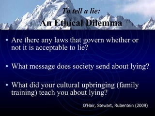 Chp 5 ethical public speaking | PPT
