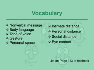 Chapter 5 Nonverbal Communication | PPT