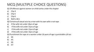 CHP 5 OF OFFENCES AGAINST WOMEN AND CHILDREN.pptx