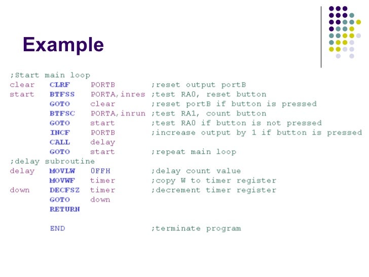 Chp6 assembly language programming for pic copy