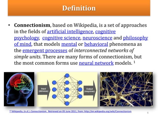 Chapter 6 : Connectionist Approaches | PPTX