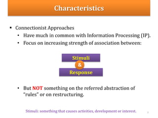 Chapter 6 : Connectionist Approaches | PPTX