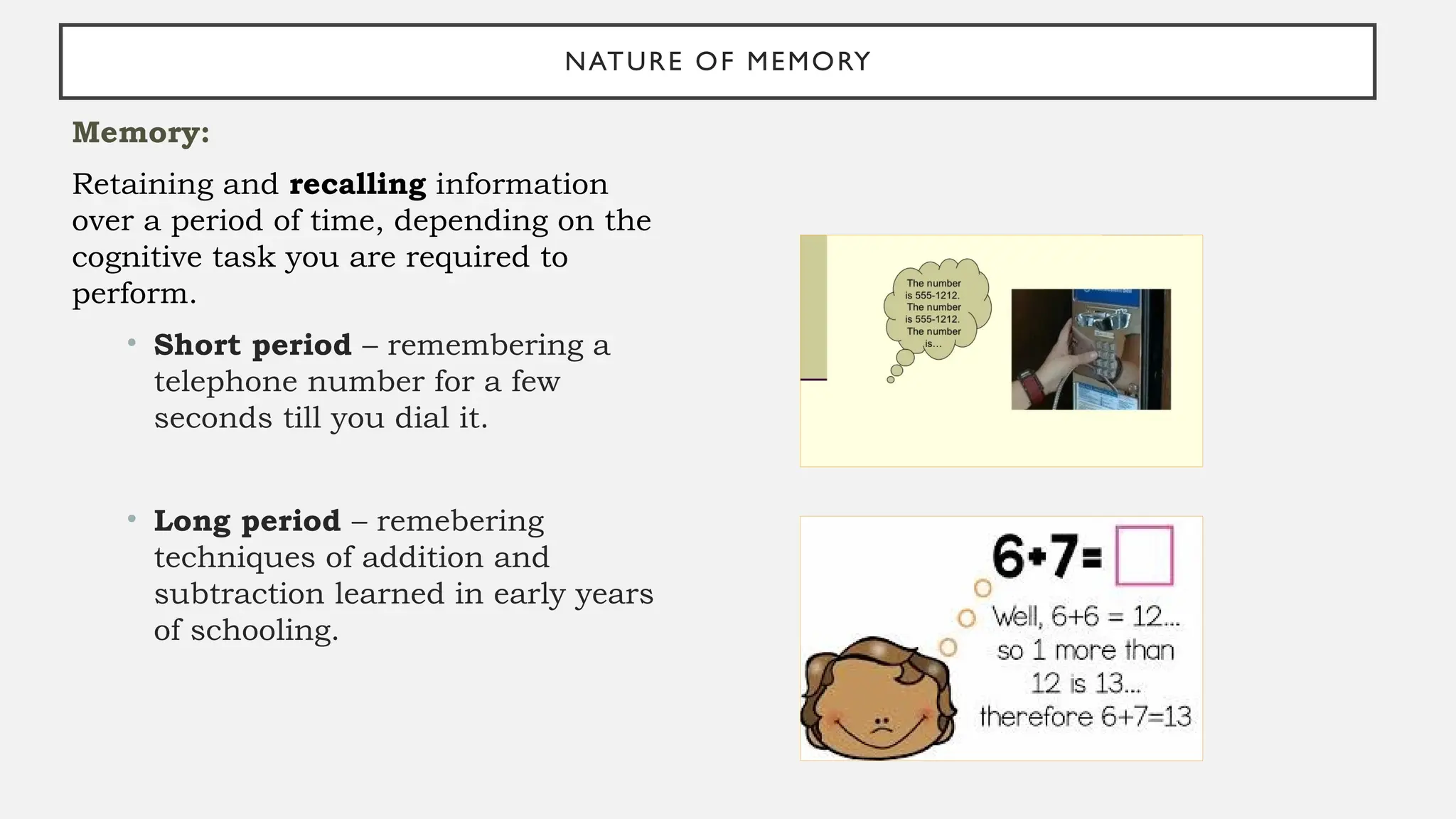 PSYCHOLOGY - CHAPTER 7- HUMAN MEMORY.pptx
