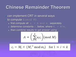 Chapter 8 Cryptography in ntwrokr standarsdppt | PPT