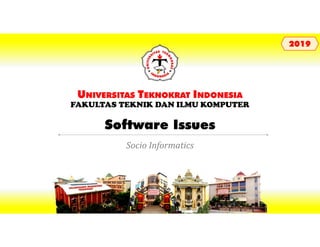 Chp 8 lect 8 - software issues (shared) | PDF