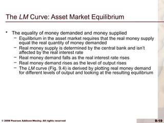 Chp 9 The IS-LM and AD-AS Model Notes.ppt