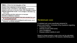 Chronic pancreatitis surgery class | PPTX