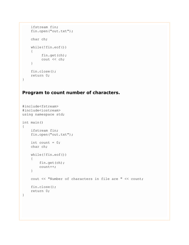 Chpater29 operation-on-file | PDF