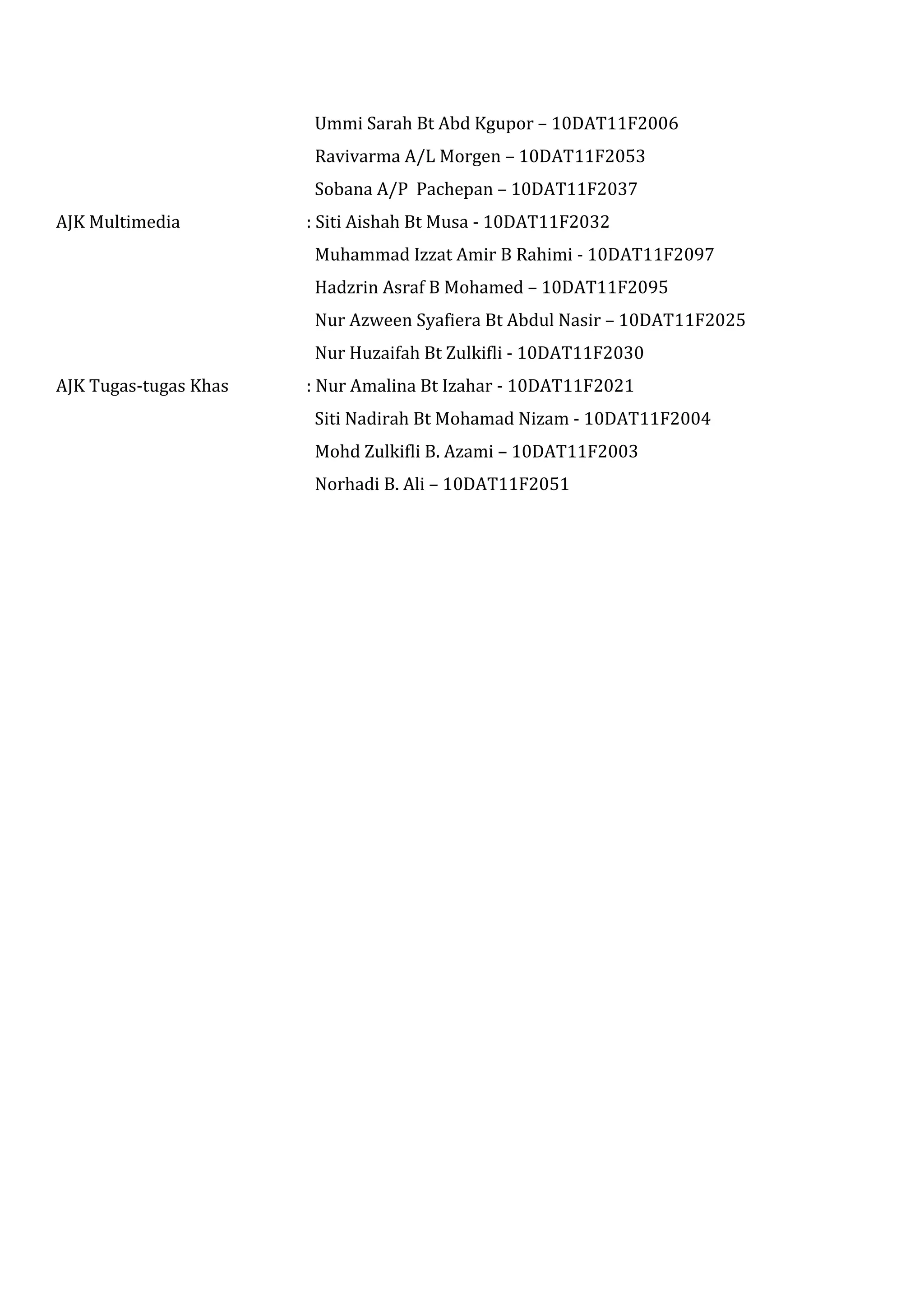 Contoh Kertas Kerja Lawatan... | DOCX