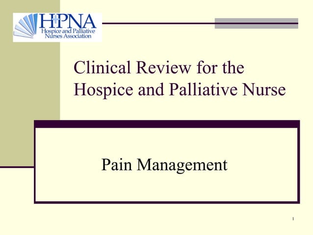 Chpn hpna ppt #2 pain management | PPT | Physical Therapy | Wellness