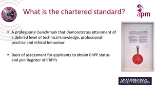 Pathways to become a Chartered Project Professional | PPT