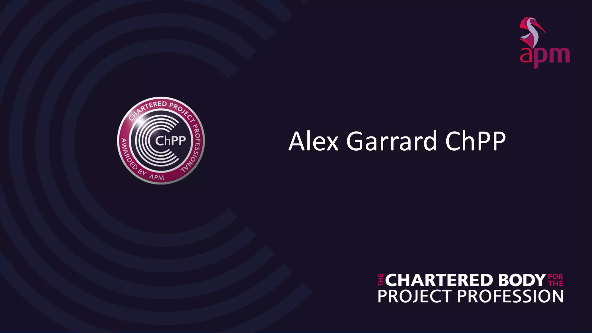 Chartered presentation by Austin Witney and Alex Garrard | PDF
