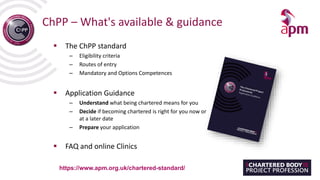 Chartered presentation by Austin Witney and Alex Garrard | PPT