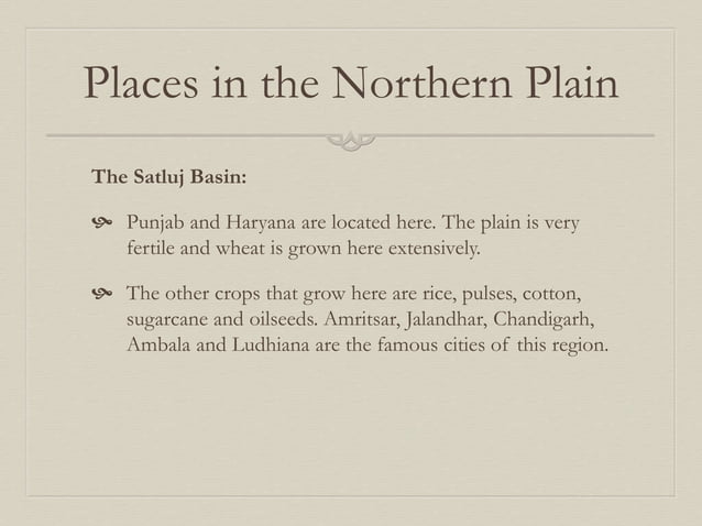 Fertiles Plains of Northern India- Social Studies | PPTX