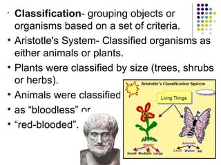 Chpt. 17.1-History of Classification | PPT | Biological Sciences | Science