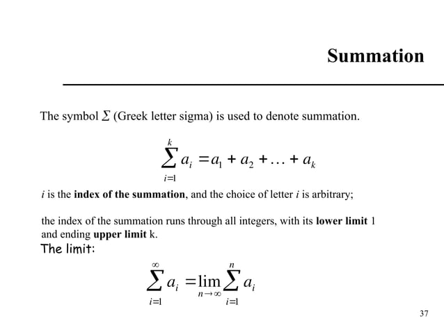 Lecture in Functions-Sequences and summations | PPT