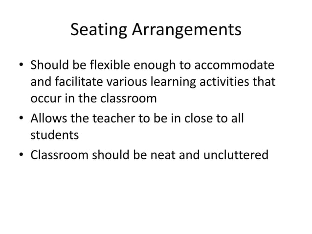 Structuring the Environment | PPT