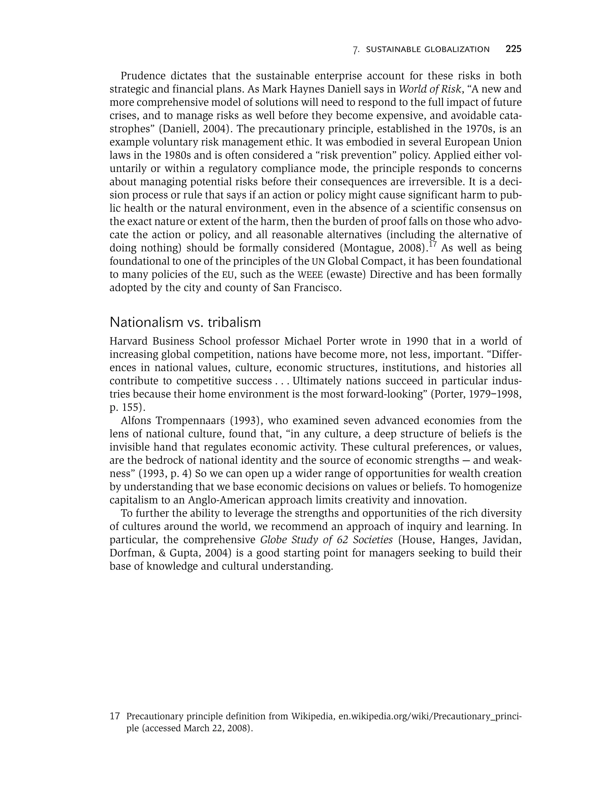 Sustainable Globalization | PDF