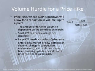 Chpt 02 profit's sensitivity to price | PPTX