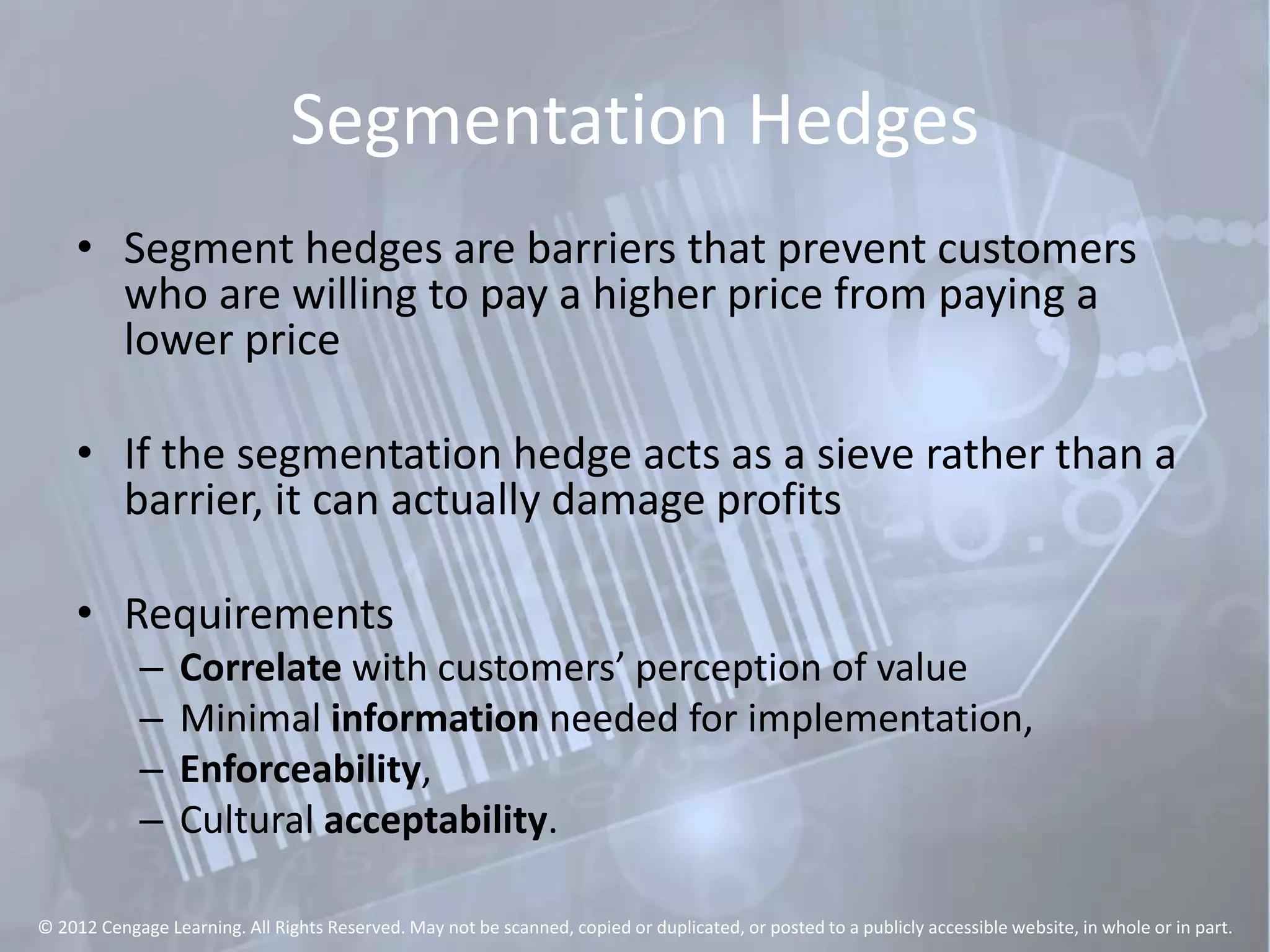 Chpt 06 price segmentation | PPTX