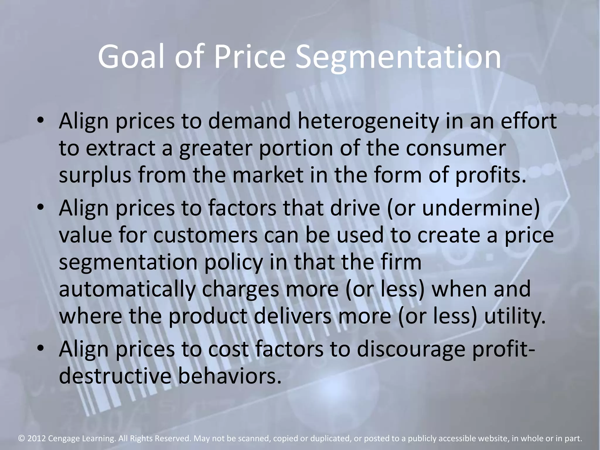 Chpt 06 price segmentation | PPTX