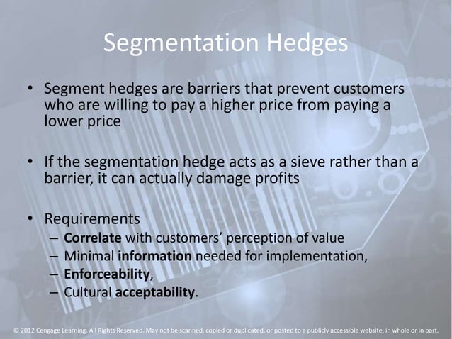 Chpt 06 price segmentation | PPTX