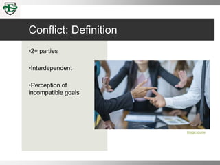 COMM 100 Chpt 10 Teams, Conflict, and Leadership | PPTX | Business ...
