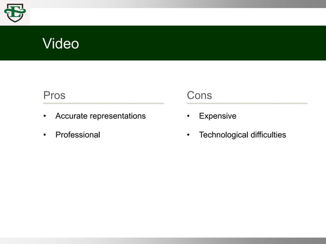 COMM 100 Chpt 11 Designing Visual Presentations | PPT