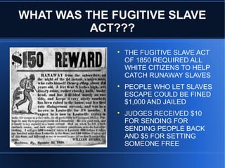 SLAVERY DIVIDES THE NATION | PPT