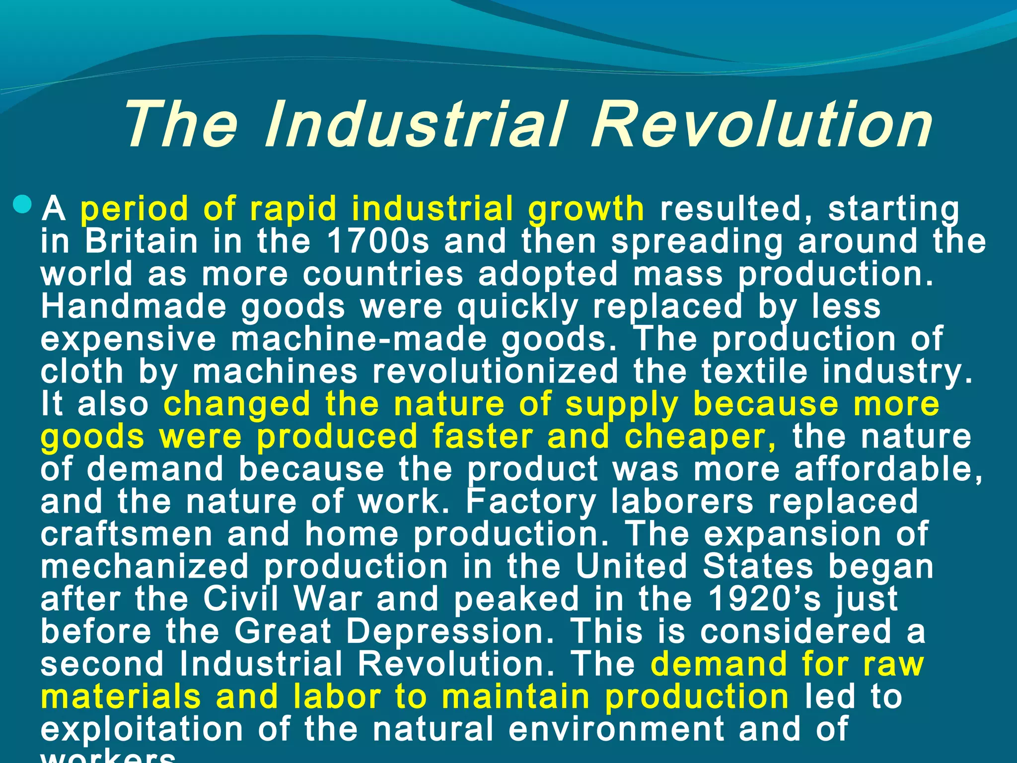 Chpt 19 industrialization | PPT
