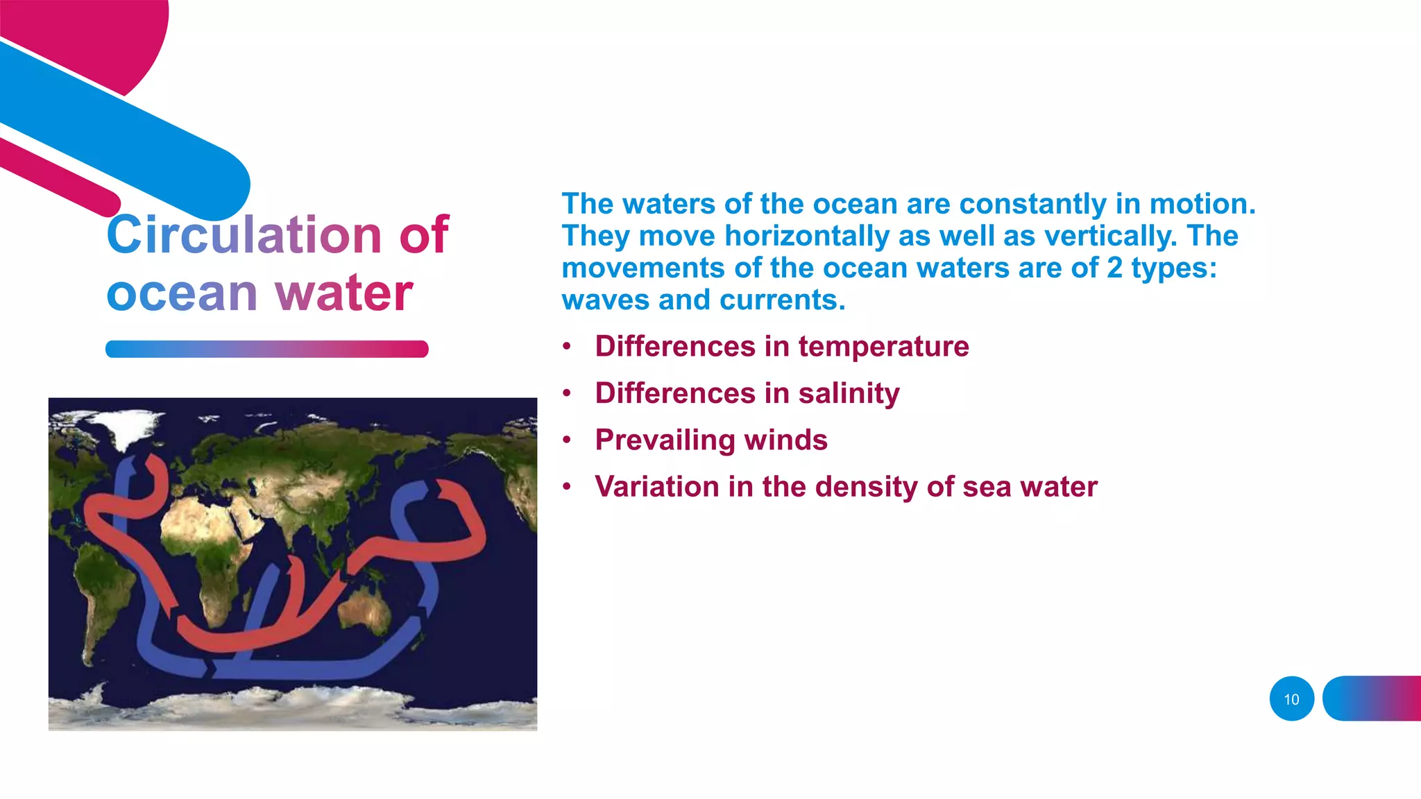 Water & it's circulation | PPTX