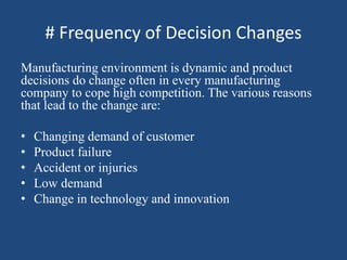 Chpter 2 manufacturing environment | PPT | Free Download