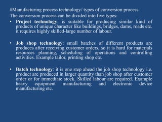Chpter 2 manufacturing environment | PPT | Free Download