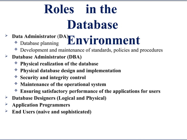 introduction to database management system | PPTX