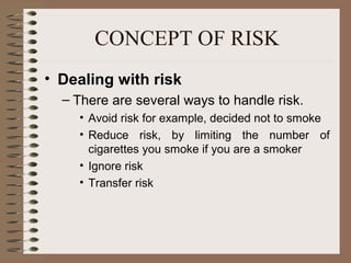 nature of risk | PPT