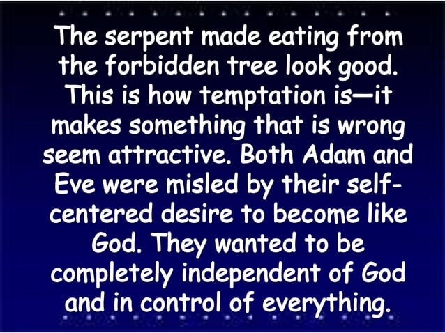 The Fall: Originating Sin and Its Consequences | PPTX